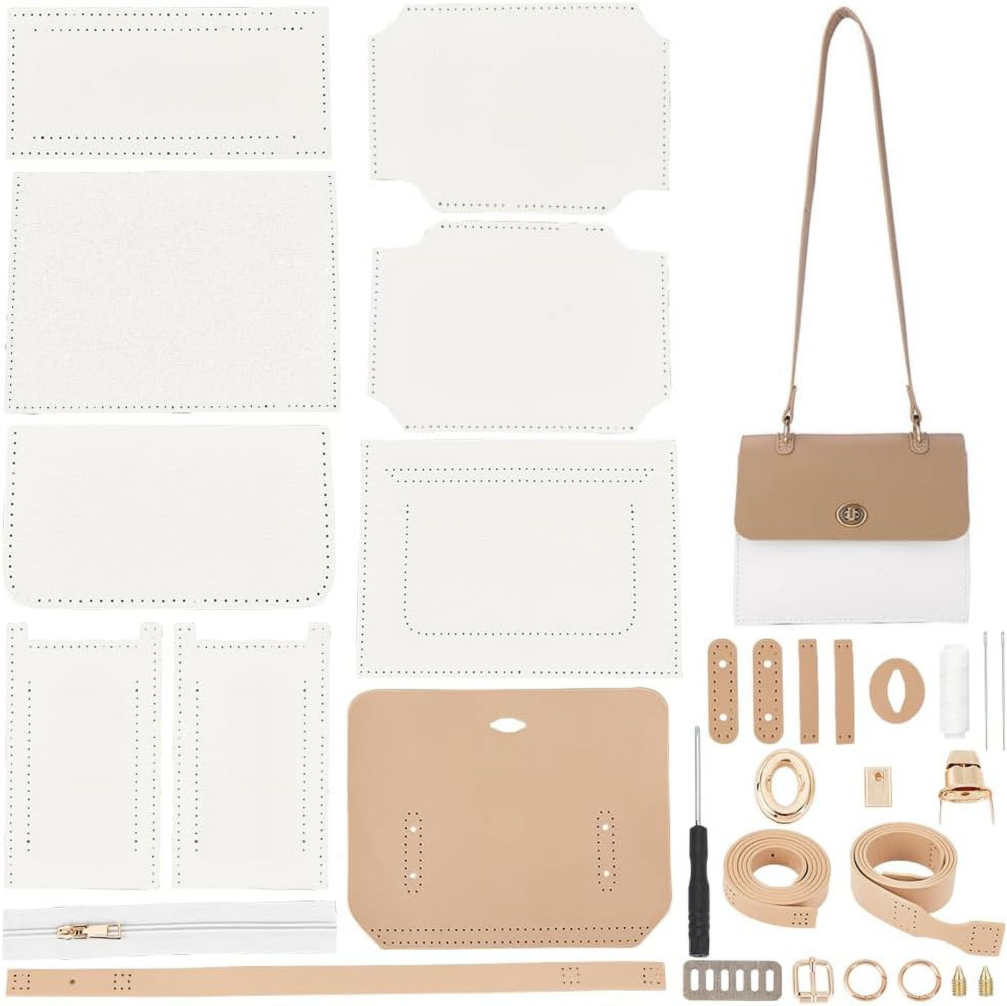 DIY Purse Making Kit Handmade Crossbody Shoulder Bag Making Accessories ...