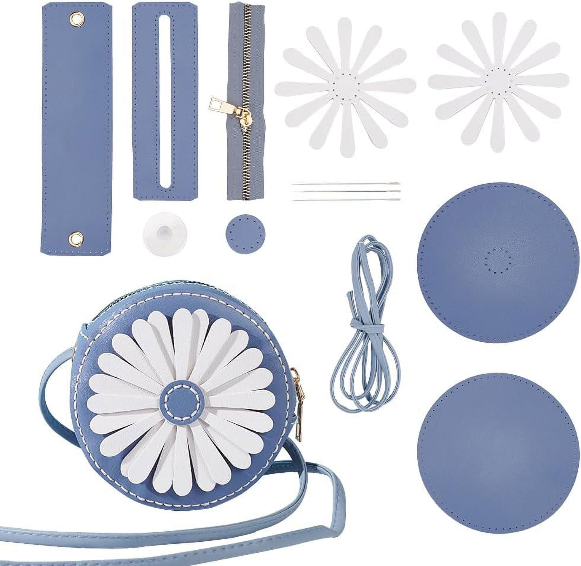 DIY Purse Sewing Kit DIY Crafts Lovely Shoulder Bag Sewing Materials ...