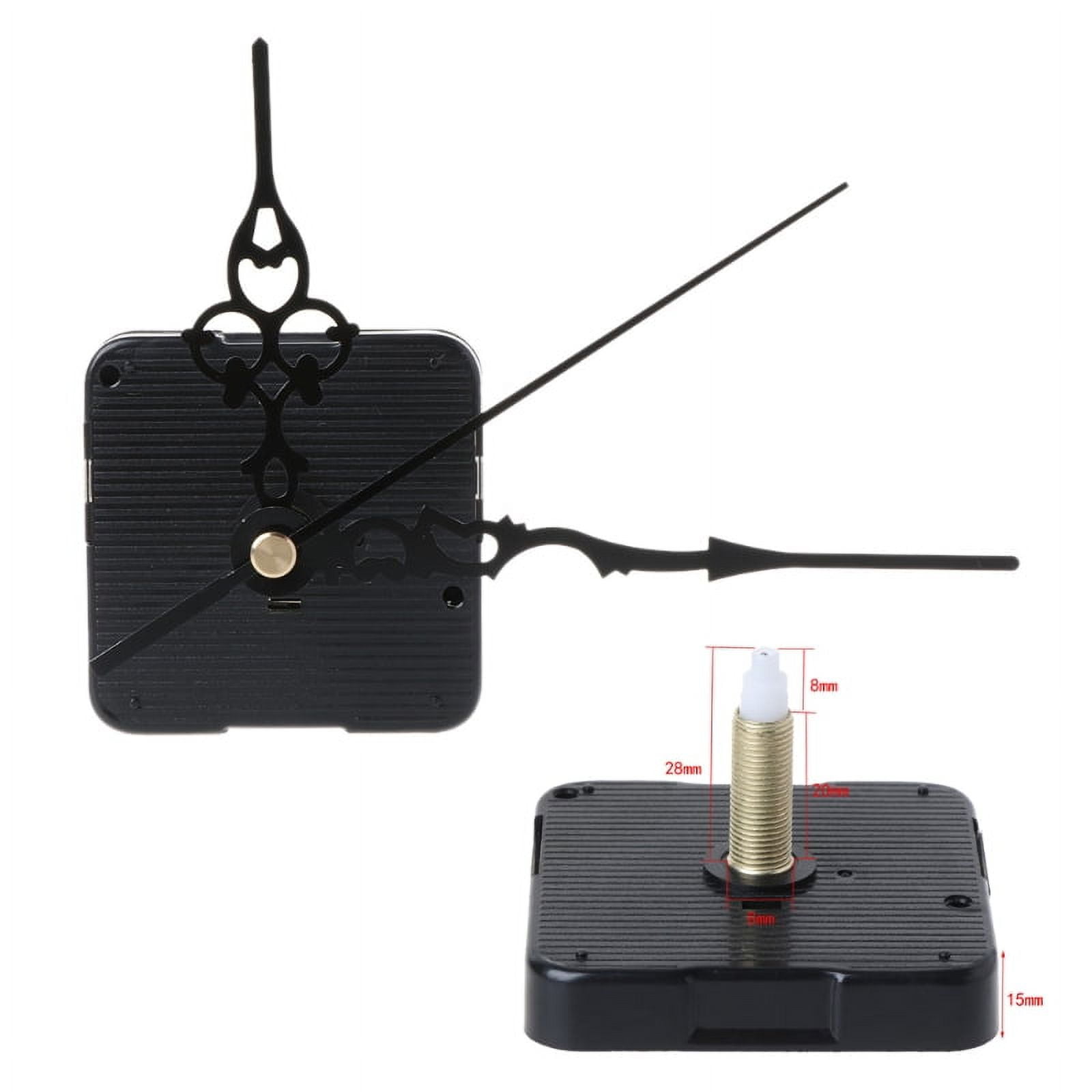 DIY Quartz Clock Movement Long Shaft Replacement Clock Kit Repair ...