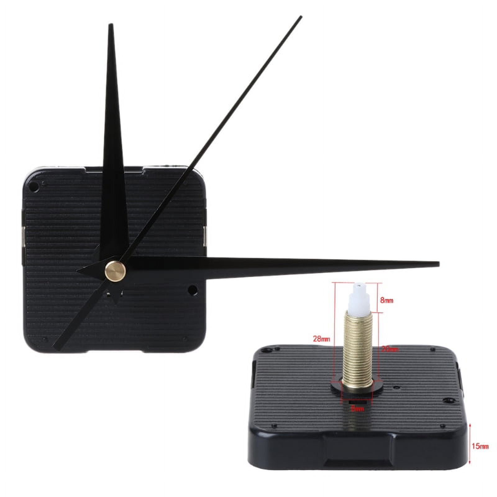 DIY Quartz Clock Movement Long Shaft Replacement Clock Kit Repair ...