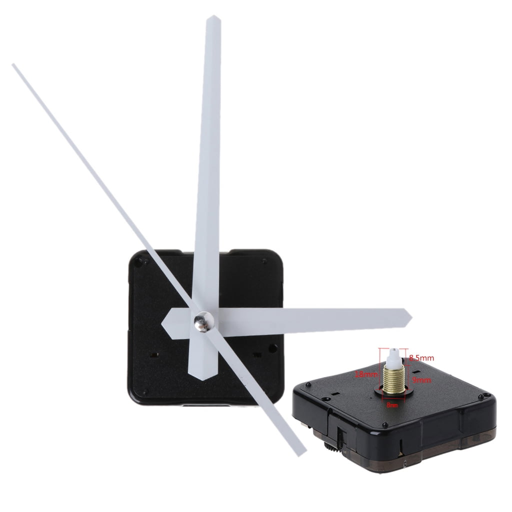 DIY Quartz Clock Movement Silent Kit Set Battery Powered Mechanism ...