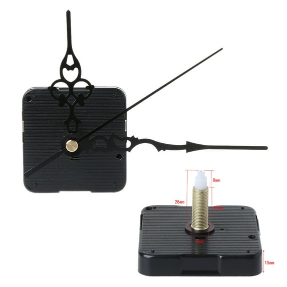 DIY Quartz Clock Movement Silent Kit Set Battery Powered Mechanism for ...