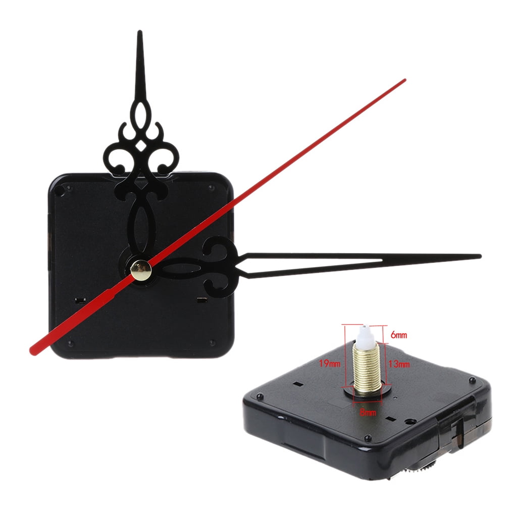 DIY Quartz Clock Movement Silent Kit Set Battery Powered Mechanism ...