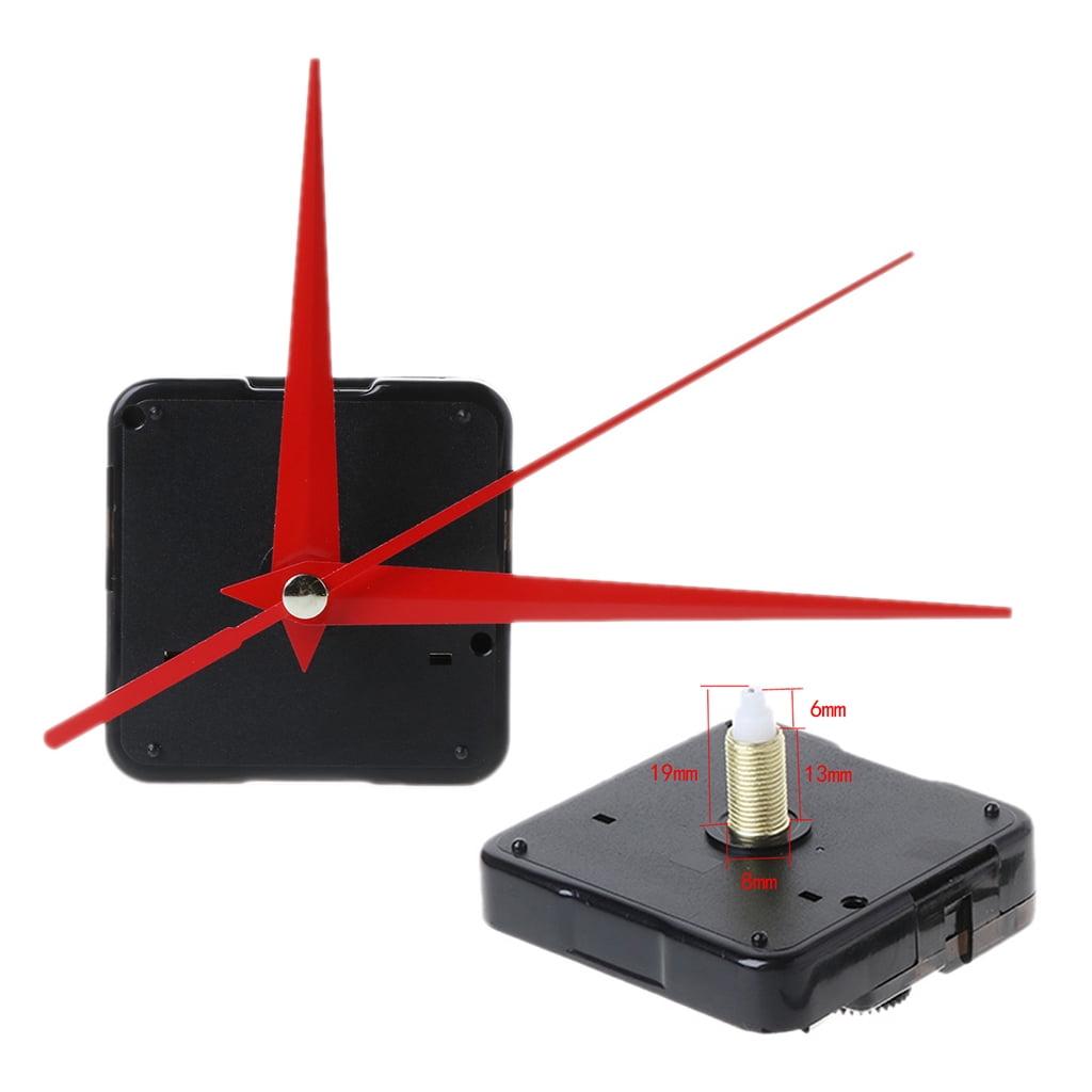 DIY Quartz Clock Movement Silent Kit Set Battery Powered Mechanism ...