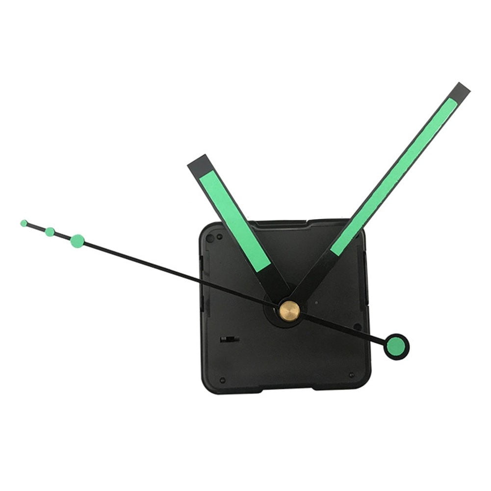 DIY Quartz Clock Movement With Luminous Fluorescent Green Hands Wall ...