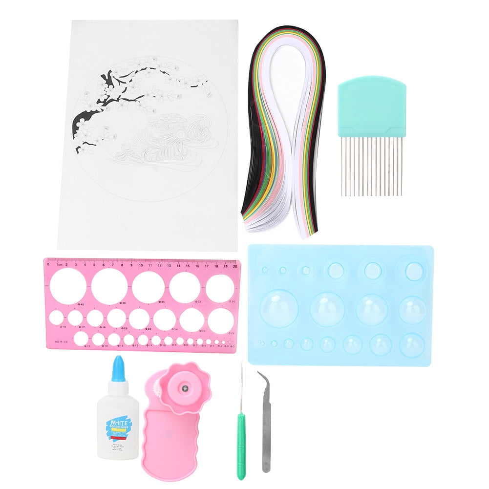 DIY Quilling Paper Art Set for Kids, Children's Handcraft Patterns and ...