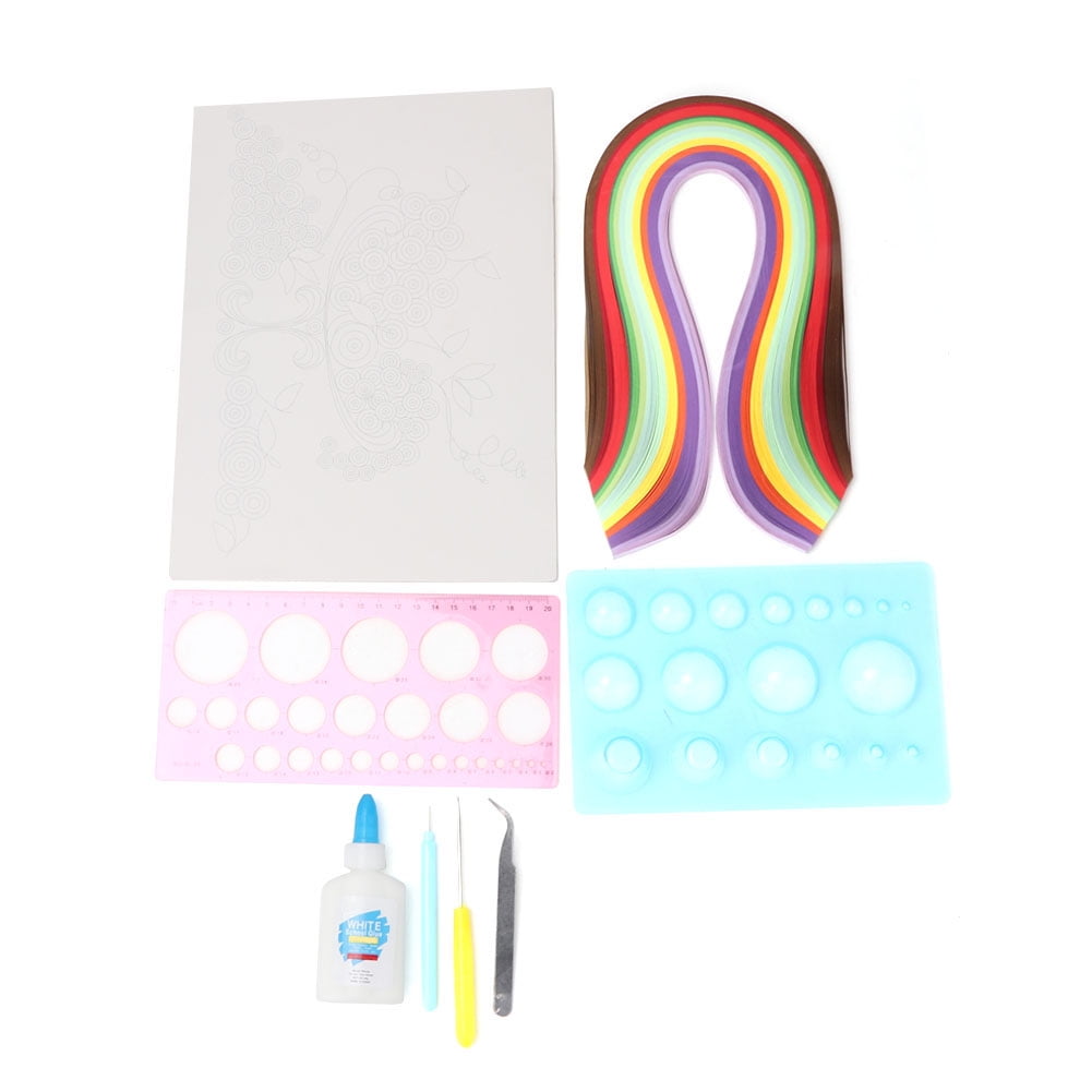 DIY Quilling Paper Craft Kit for Kids, Handcraft Patterns, Quilling ...