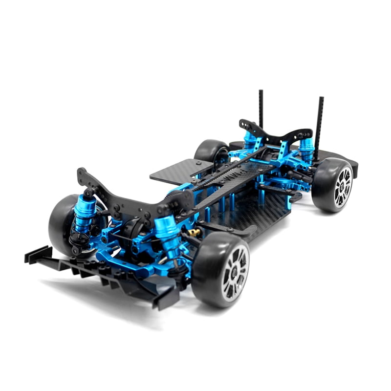 DIY RC Car Rear-Drive Drift Racing Frame RC RV Kit for 1/10 M-Chassis ...