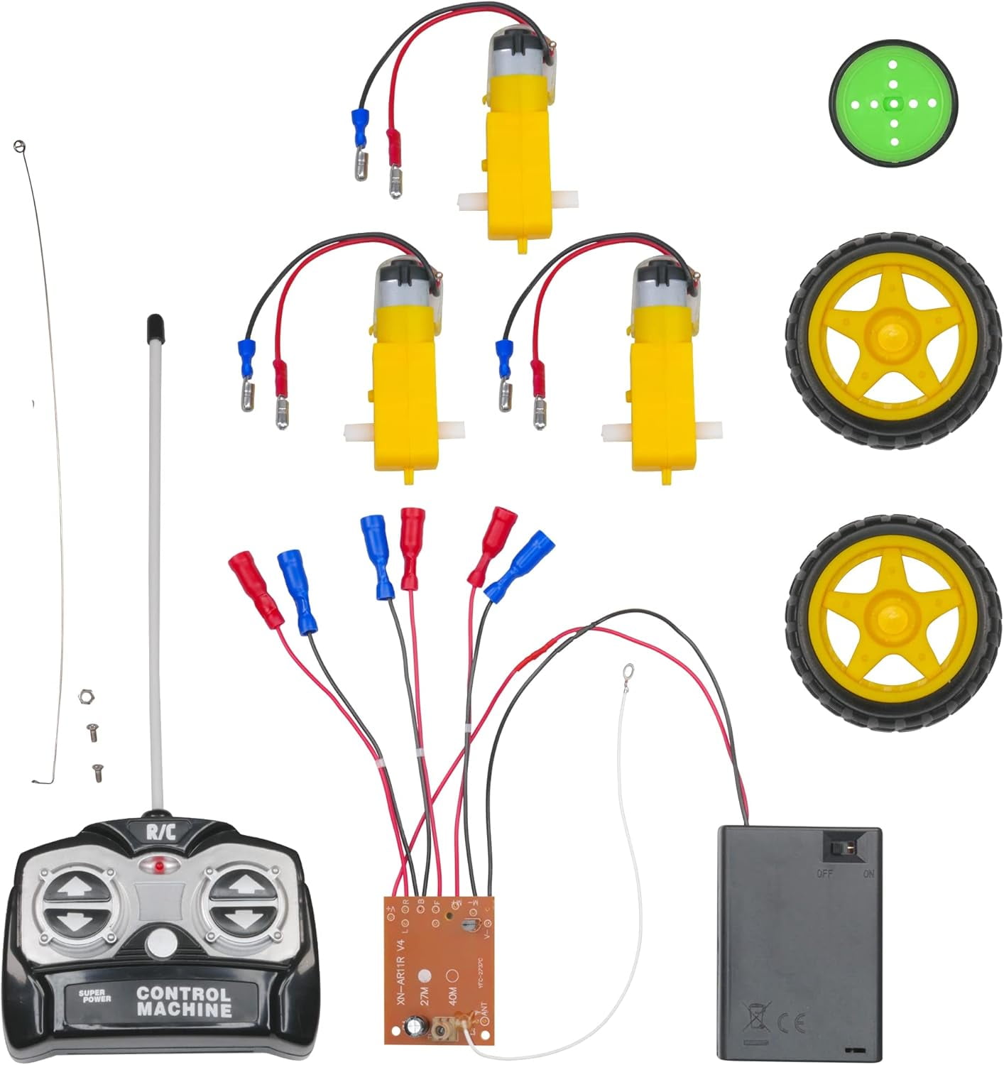 DIY RC Parts Kit - Make Anything into a Remote Control Vehicle ...