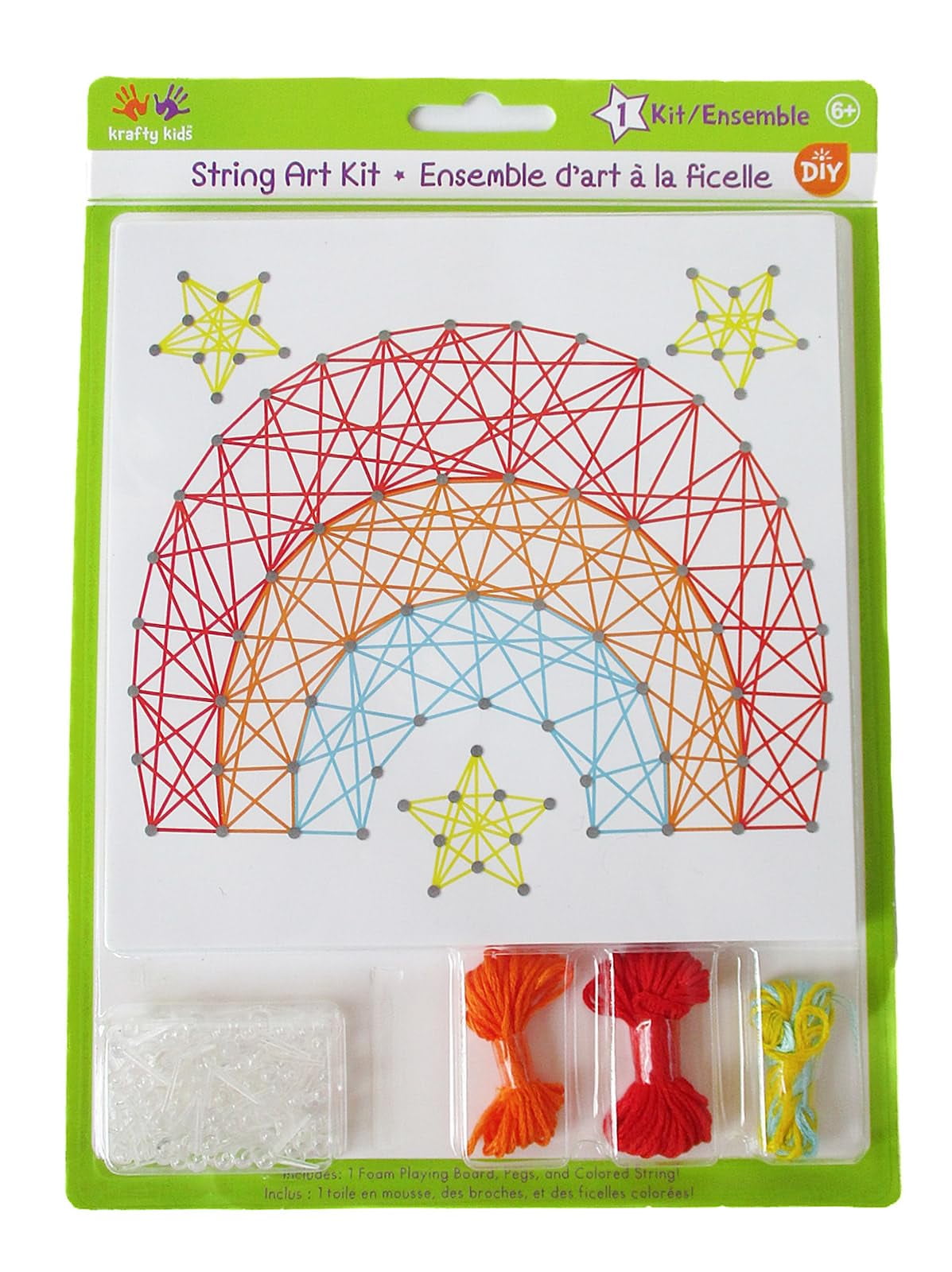 DIY Rainbow String Art Craft Kit for Kids, Classroom, and Home - For ...