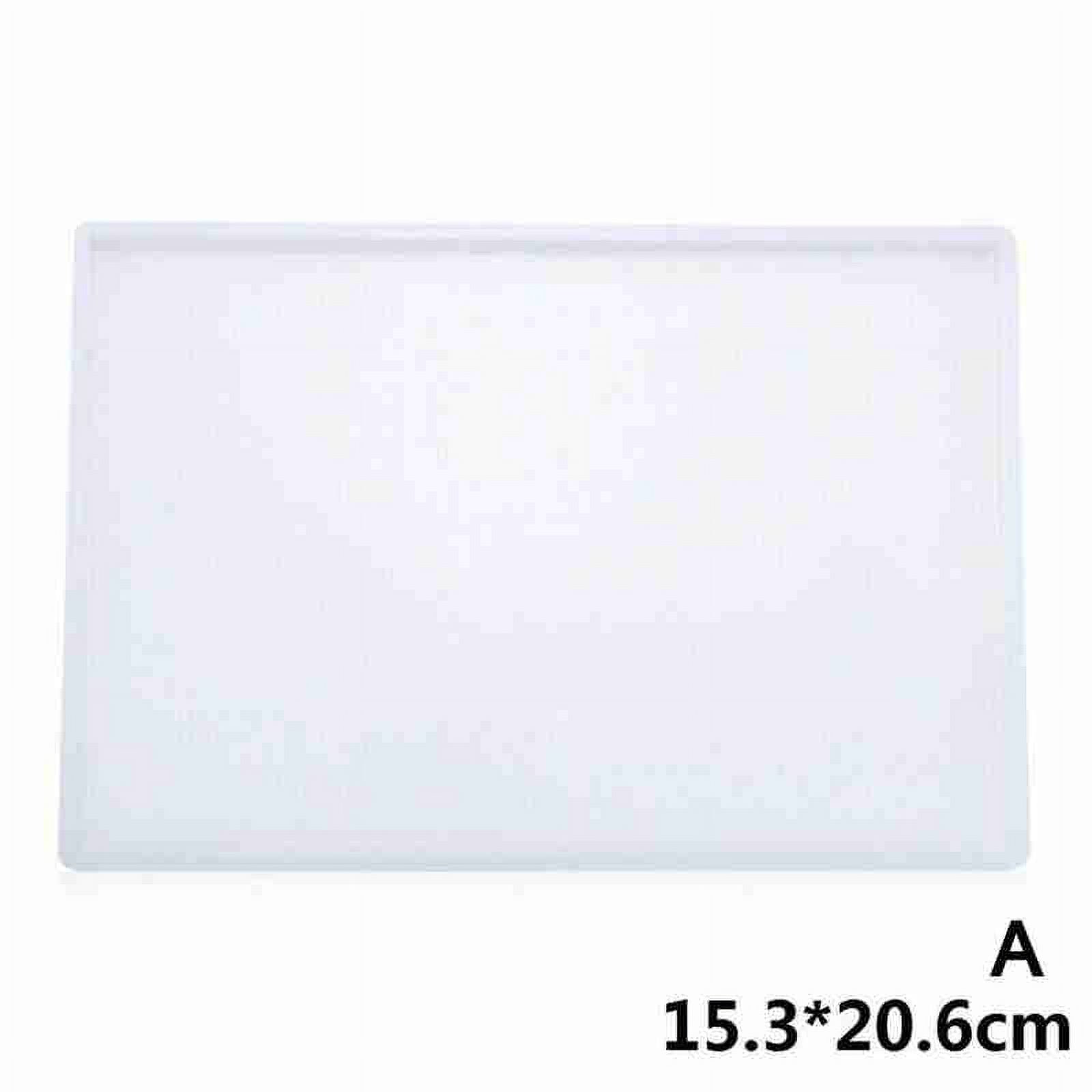 DIY Rectangle Silicone Mold Epoxy Casting Coaster Fruit Dish Plate Tray ...