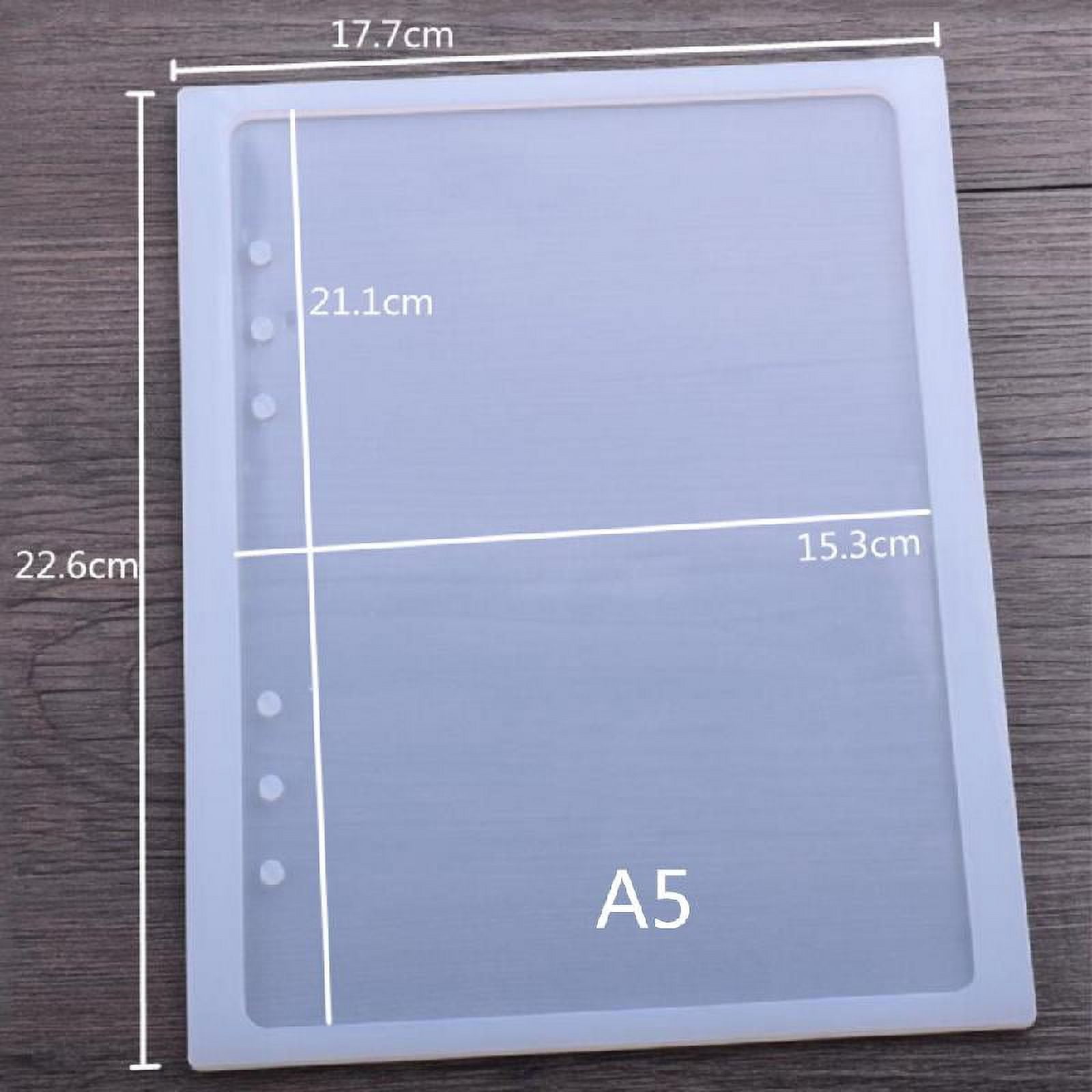 DIY Resin Book Mold Crystal Epoxy Silicone Mold Transparent Book ...