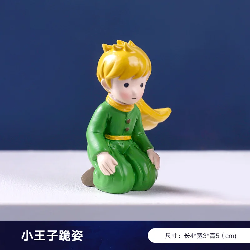 DIY Resin Crafts Little Prince Cake Ornaments Fox Handicraft Cartoon ...