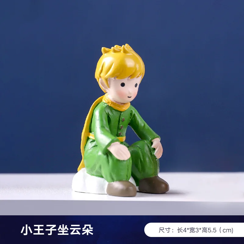 DIY Resin Crafts Little Prince Cake Ornaments Fox Handicraft Cartoon ...