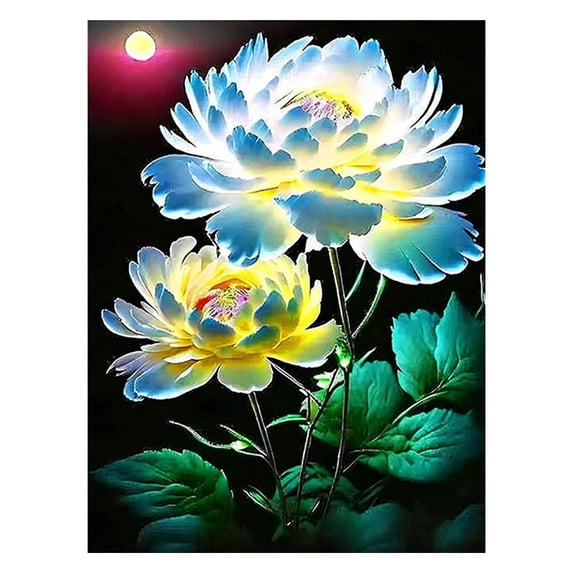 DIY Rhinestone Art Canvas Kit 40×50cm – Sparkling Acrylic Crystal ...