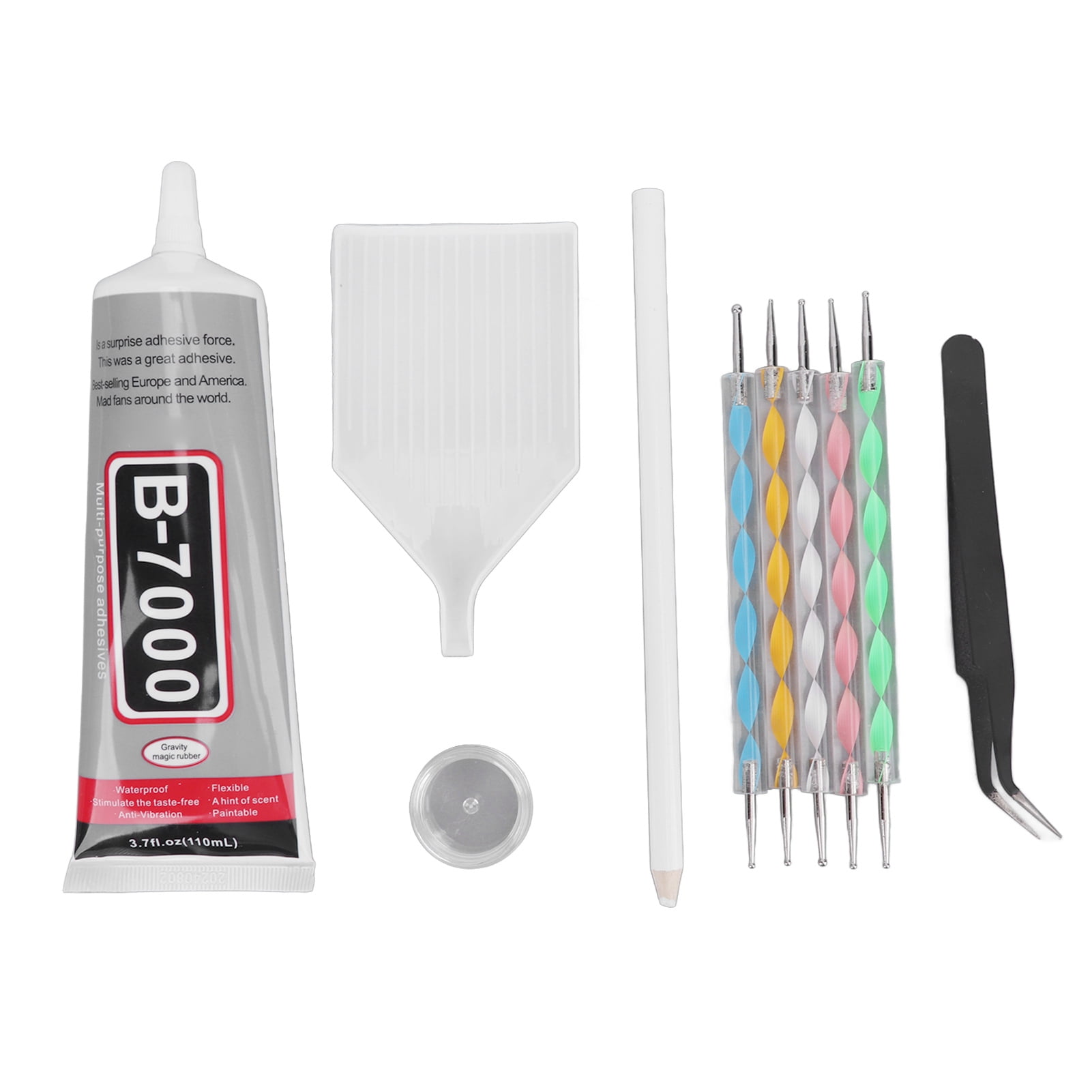 DIY Rhinestone Jewelry Tools B7000 Glue Tray Crayon Pen Rhinestones ...