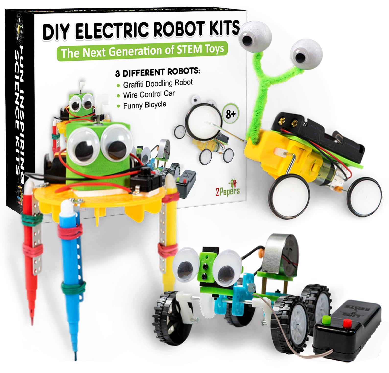 DIY Robotic Science Kits IFF17 for Kids Age STEM Projects for Kids Ages ...