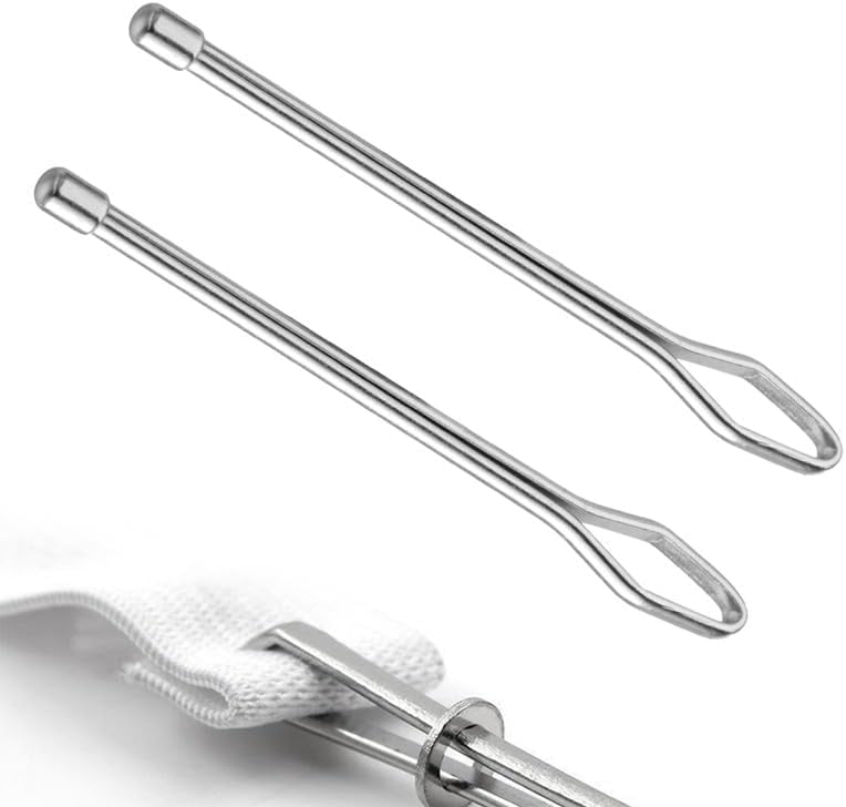 DIY Rope Threader Clip, Drawstring Stringing Tools, Metal Stringer Tweezers, Adjustable ...