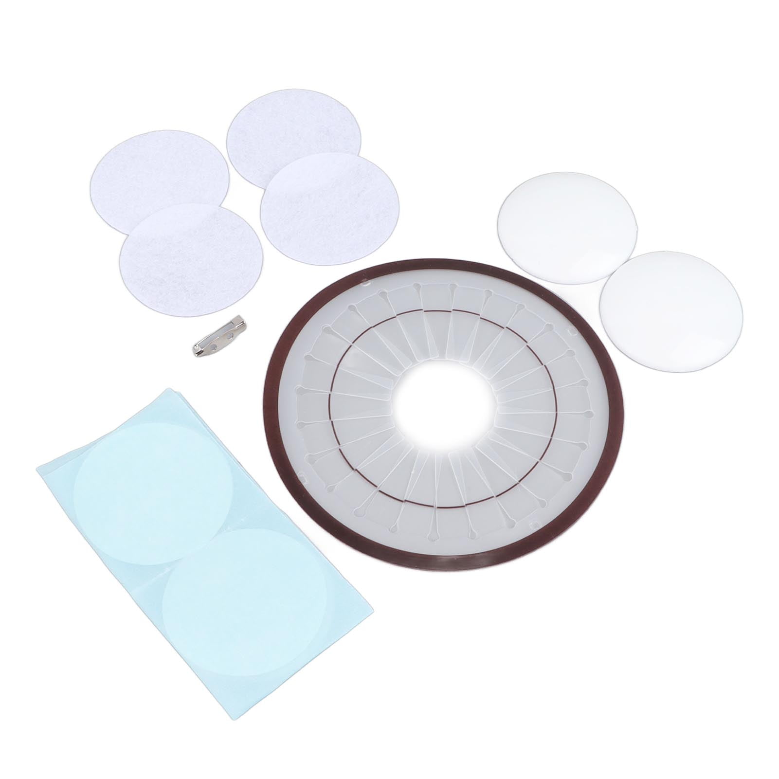 DIY Rosette Brooch Kit, Multipurpose Exquisite Handmade Ribbon Flower ...