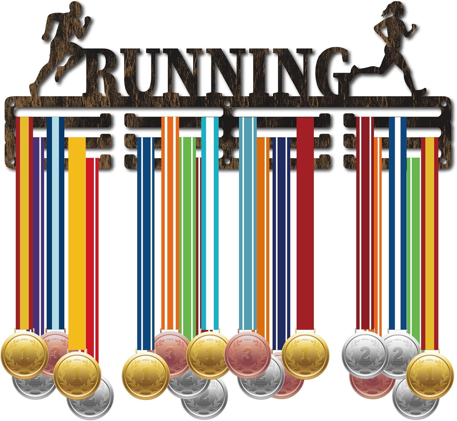 DIY Running Medal Holder Hanger Medal Display Rack Organizer Metal ...