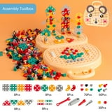 DIY STEM Building Toy Toolbox for Creative Table Game Puzzle Toy Child Party Fav - Walmart.com