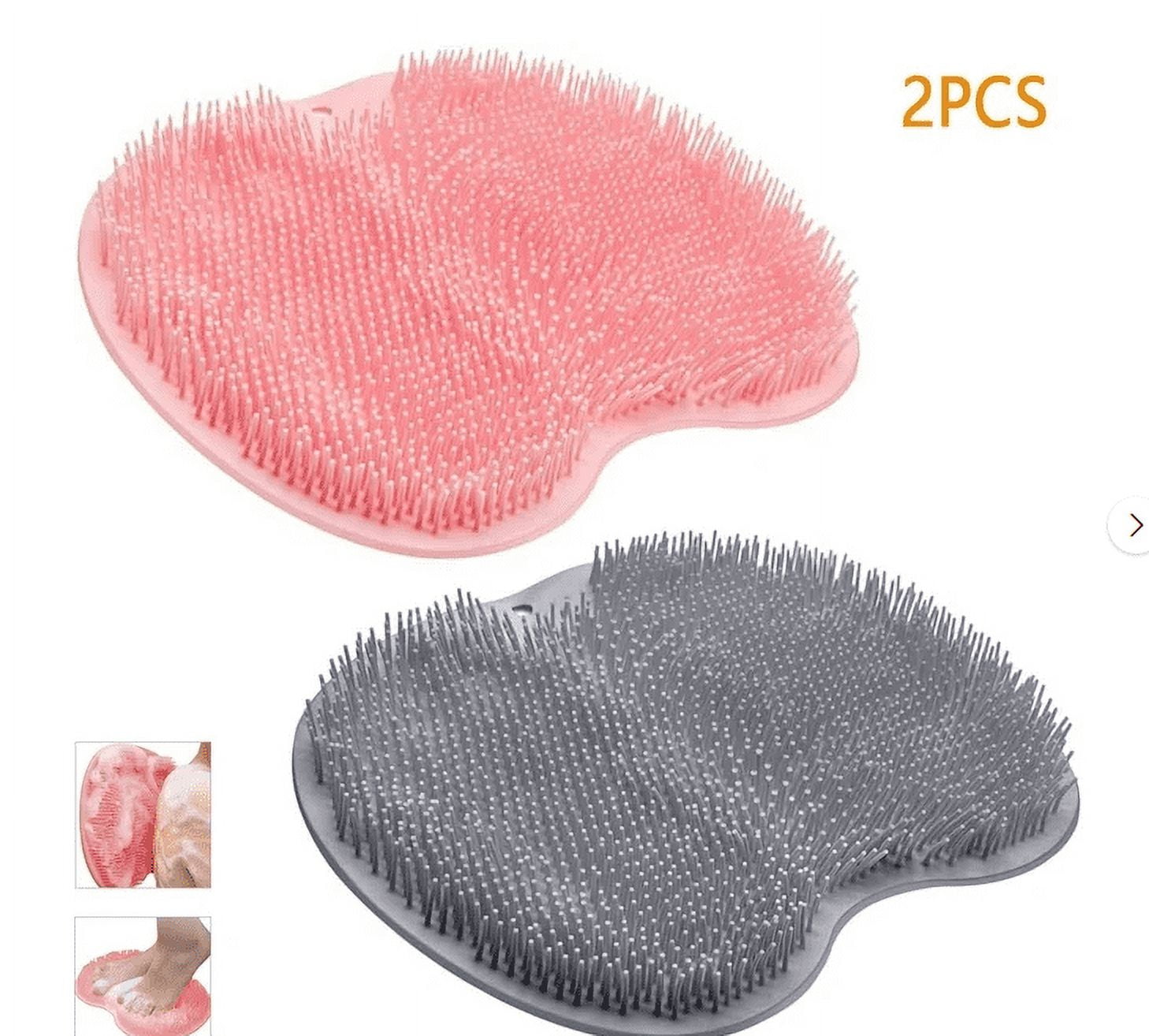 Diystore Silicone Shower Foot Scrubber, Exfoliating Foot Massager with ...