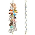DIY. STORE 2 Pcs Stuffed Animal Organizer Chain, Colorful Rope Hanging ...