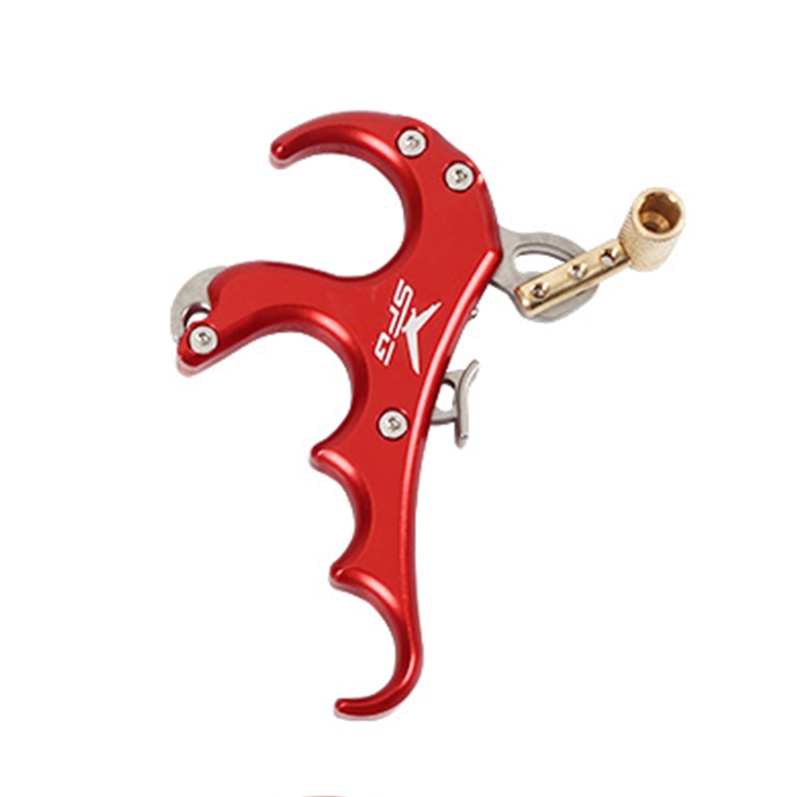 DIY. STORE Archery Thumb Release for Compound Bow, 4 Finger Grip ...