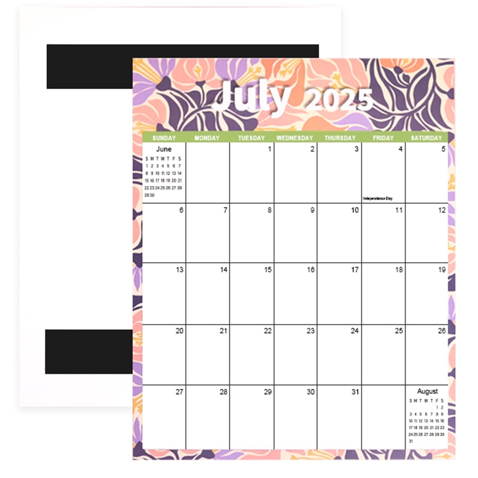 DIYMAG Magnetic Calendar for Refrigerator, 18-Month Refrigerator ...