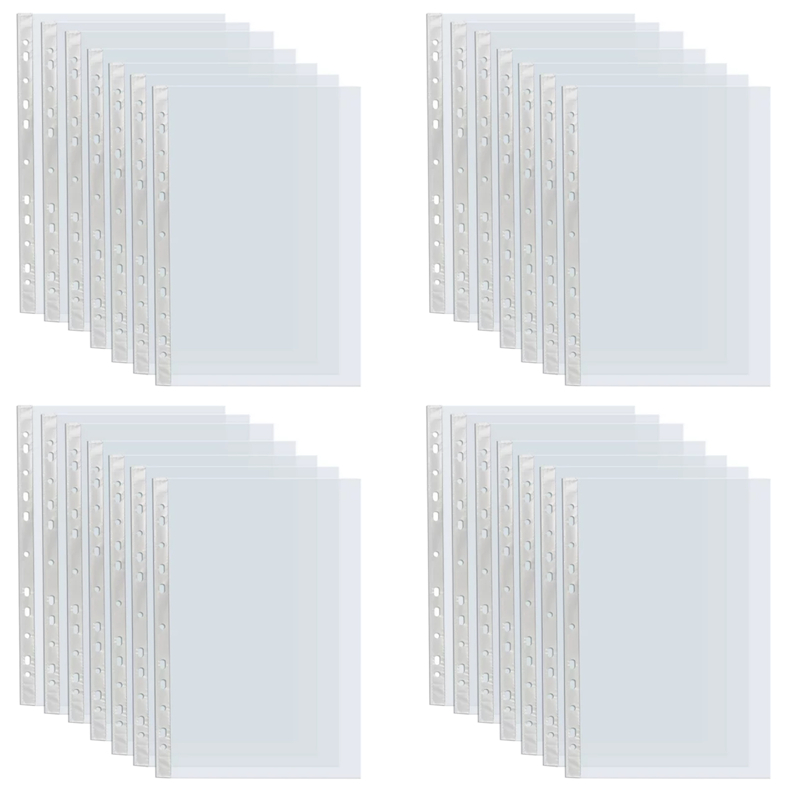 Universal Top-Load Poly Sheet Protectors, Standard, Letter, Clear, 100 ...