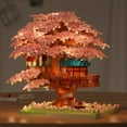 DIY Sakura Tree Building Blocks Set Diy Cherry Blossom Bricks with ...