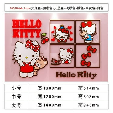 Hello Kitty Mini Sticker Pack 40-Piece Sanrio Classic Series - Walmart.com