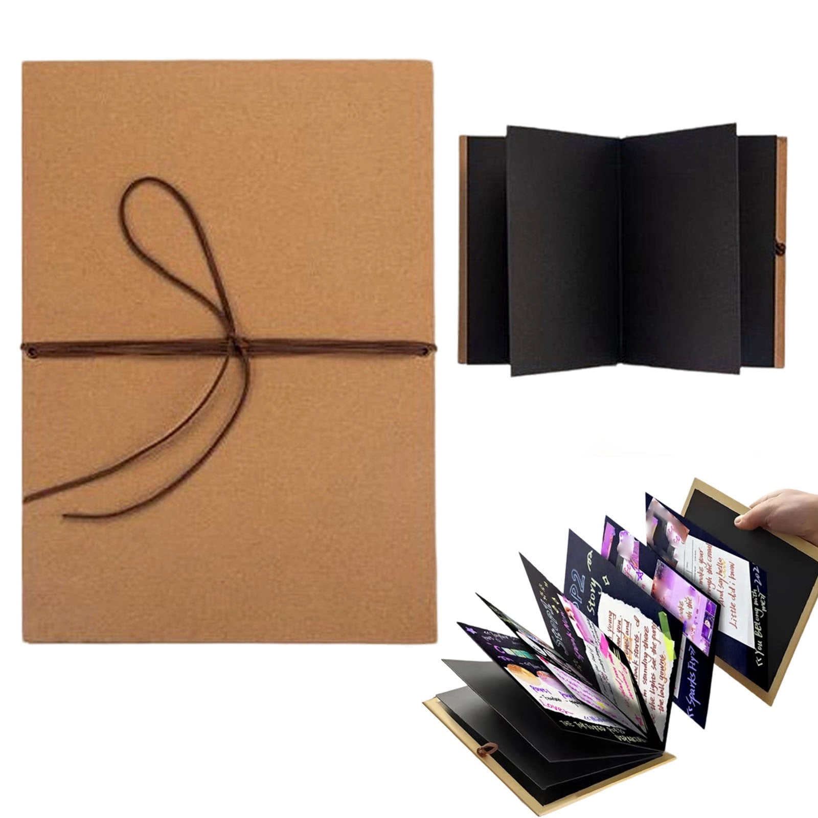 DIY Scrapbook Album Photo Album with Accessories Set Stretchable ...