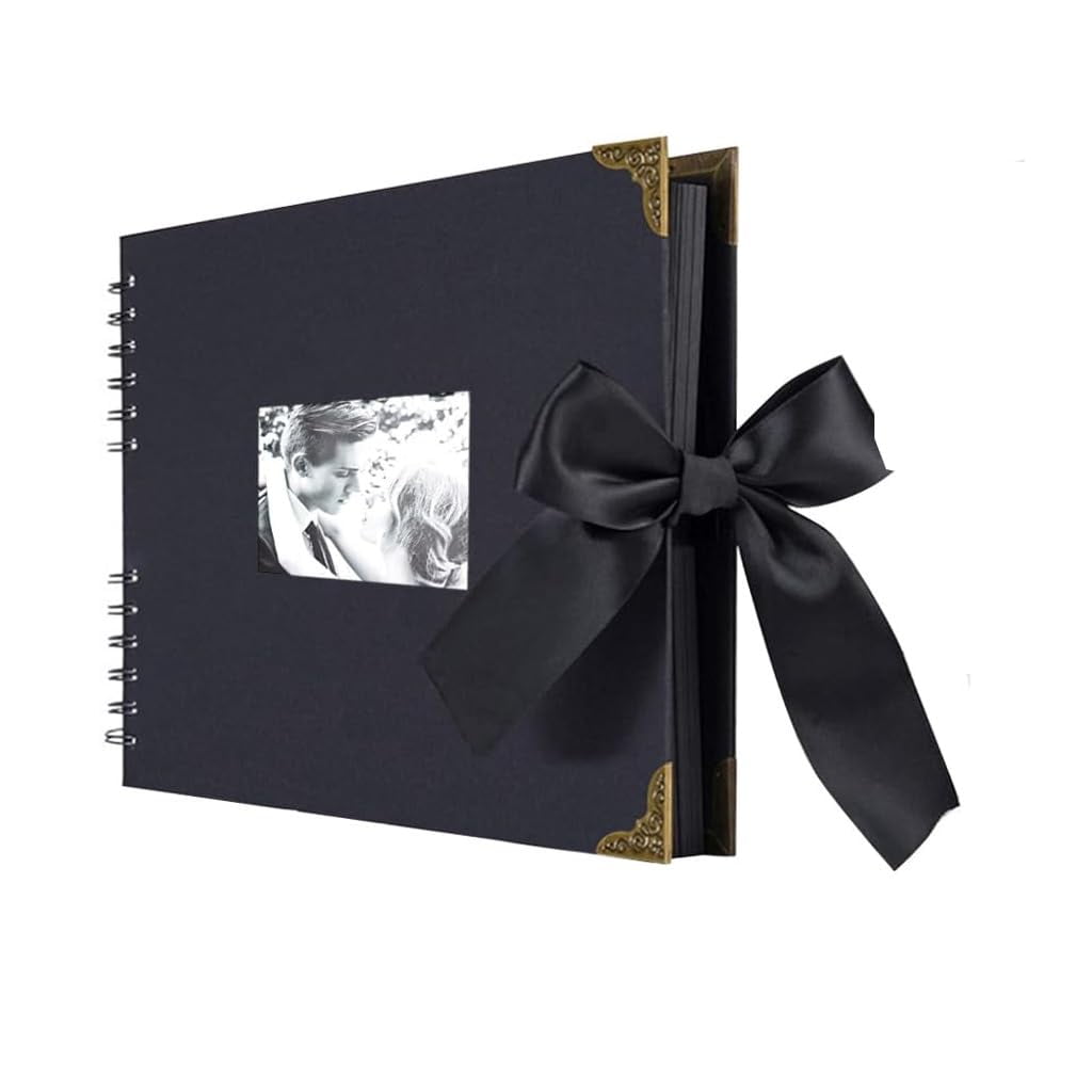 DIY Scrapbook Photo Album Kit Anniversary Gift for Couple Special A4 DIY Wedding Album Set ...