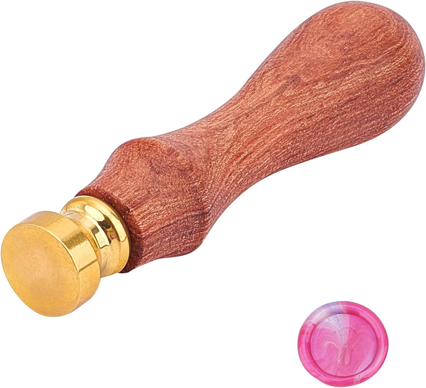 DIY Sealing Wax Stamp 15mm Round Blank Wax Seal Stamp Head Removable ...