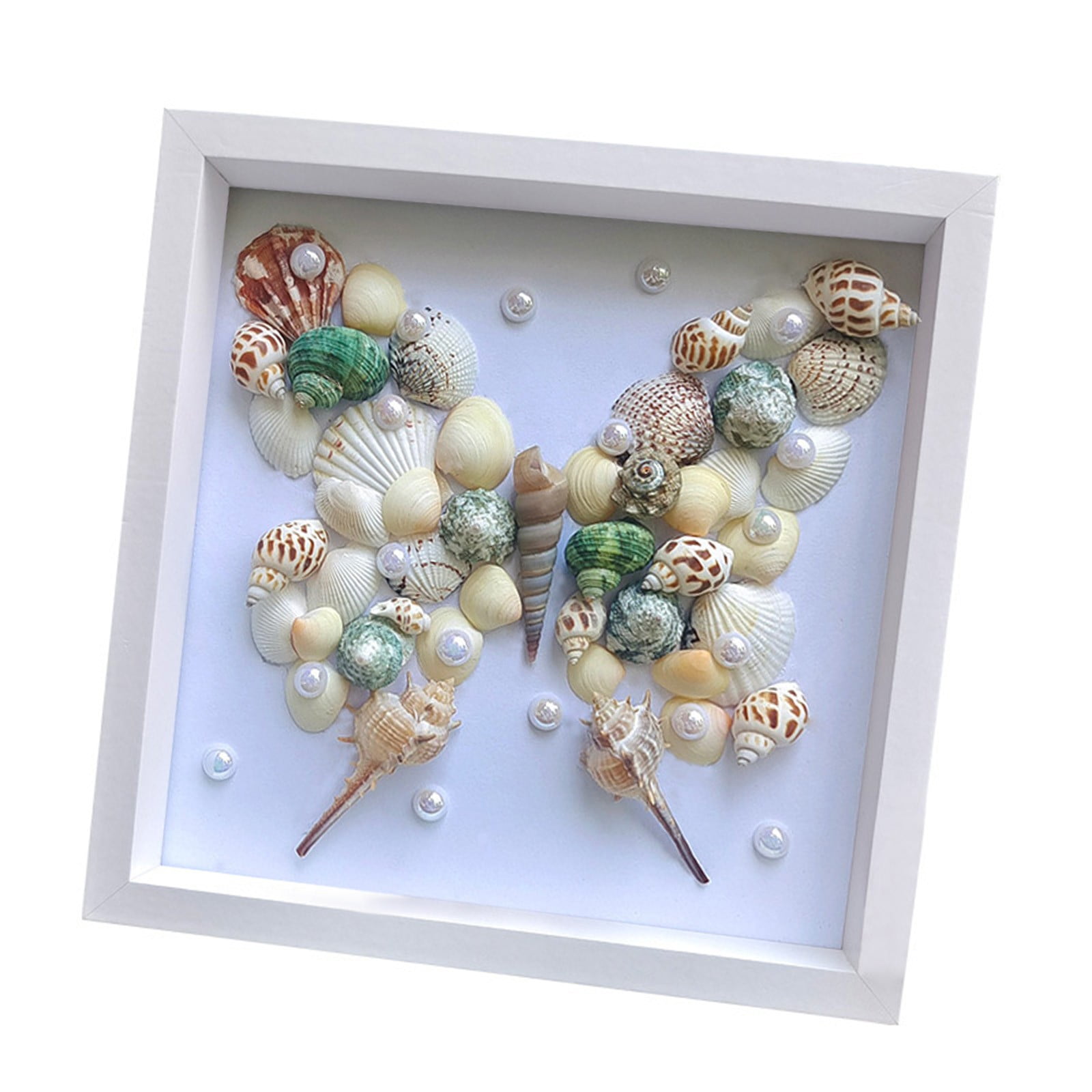 DIY Seashell Photo Frame Night Light Kit, DIY Nightlight Picture Frame ...