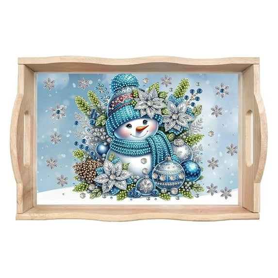 DIY Serving Tray Art Painting Creative Design Handmade Wooden Tray ...