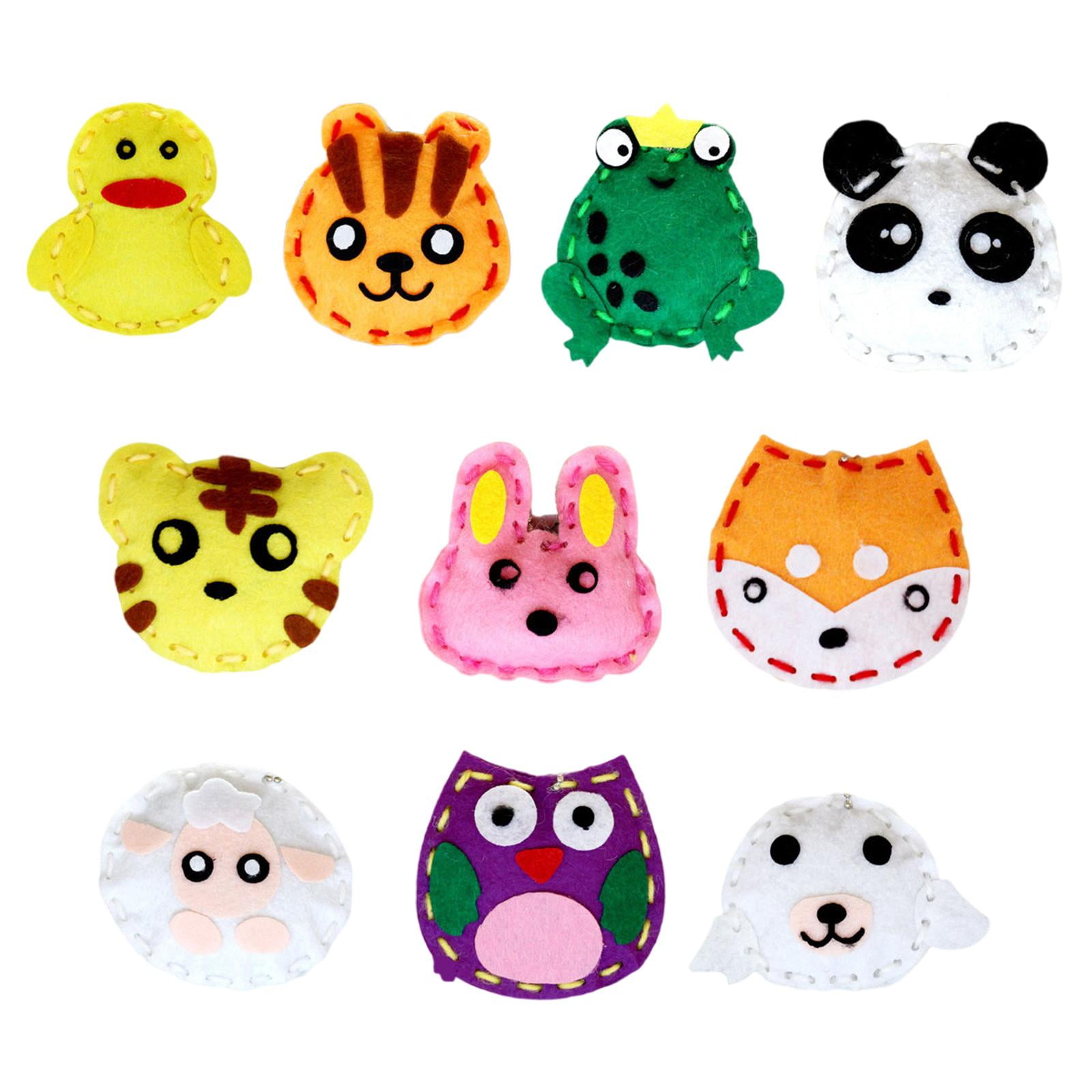 DIY Sewing Kit Beginners for Kids Animals Educational Sewing Set ...