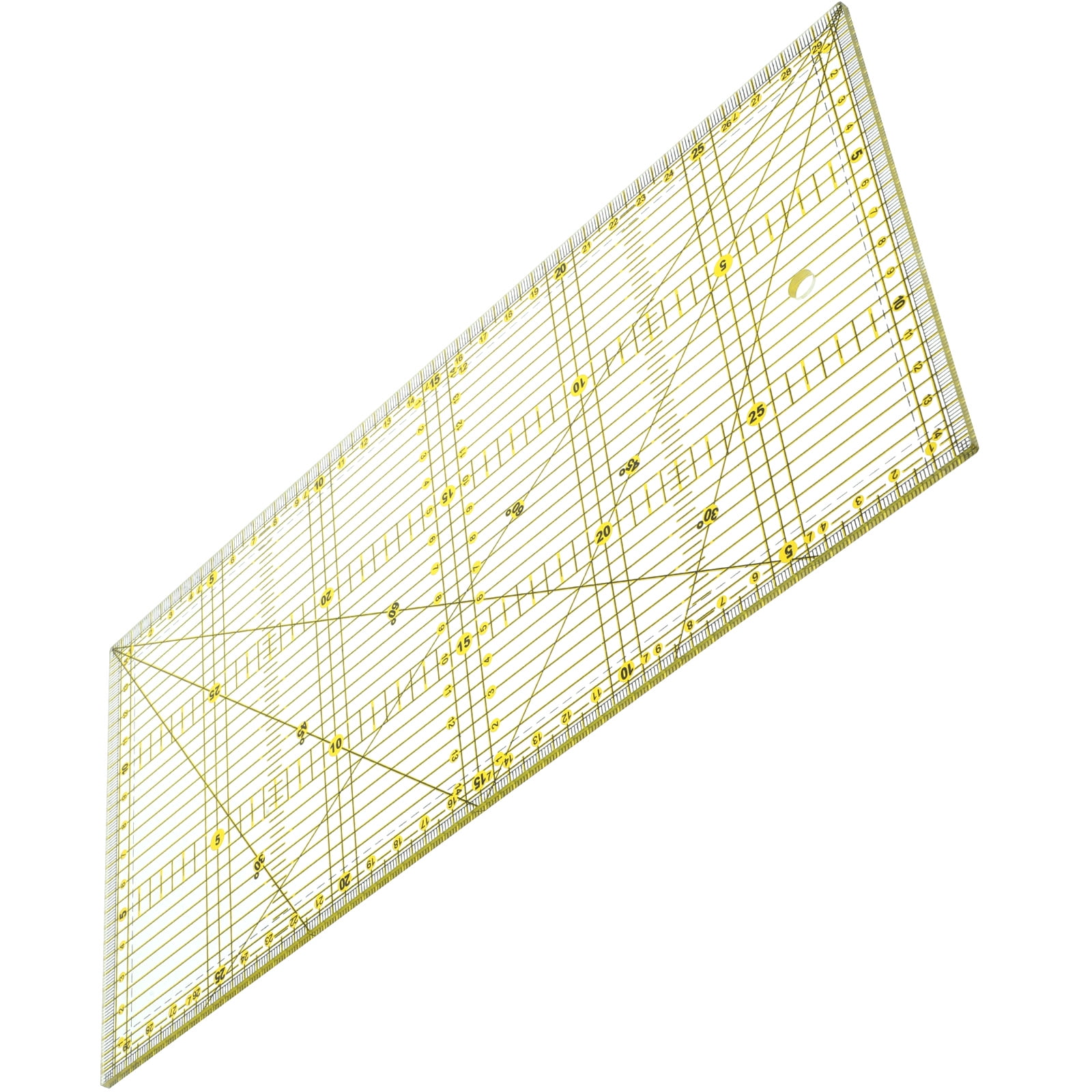 DIY Sewing Tool Rotary Cutter Accessory Patchwork Ruler Slotted ...