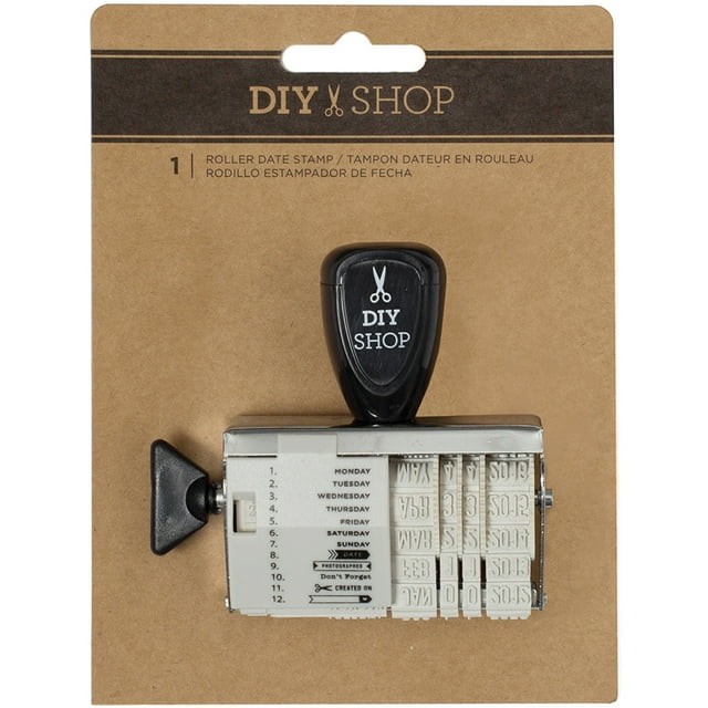 DIY Shop 4 Rotary Date Stamp-Gold - Walmart.com