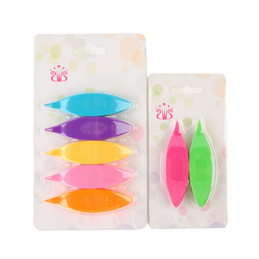 DIY Shuttle Craft Tool, Colorful Plastic Tatting Shuttles Weaving Tools ...