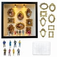 DIY Silhouette Shadow Box Frame Kit, Mini Gold Photo Display with ...