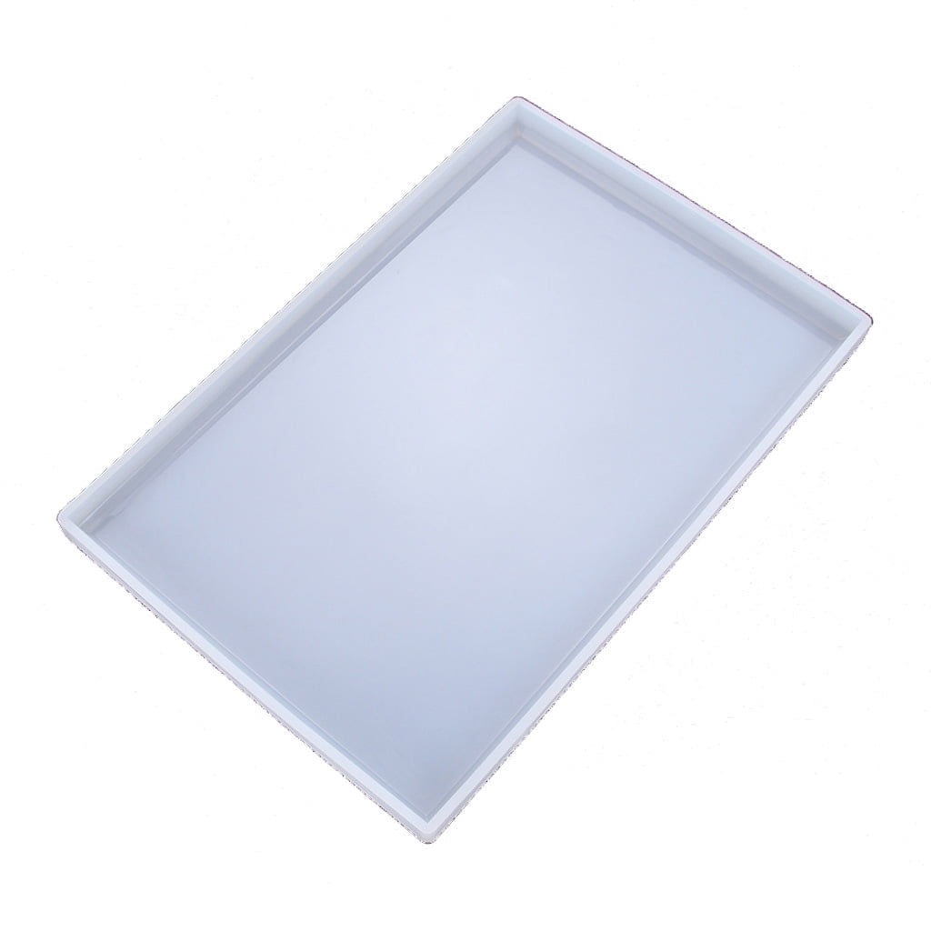 DIY Silicone Resin Tray Mold Vanity Tray Serving Tray Epoxy Resin ...