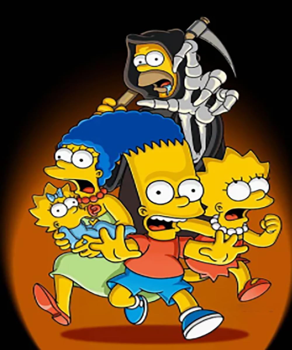 DIY Simpsons Diamond Painting Kits for Adults, Full Round Diamond Art ...