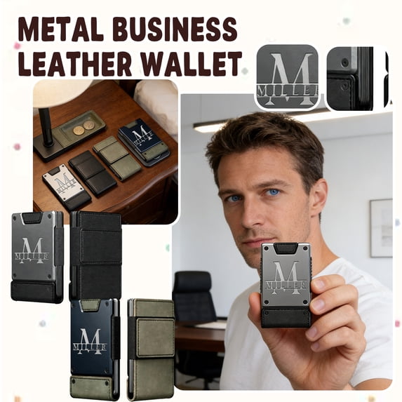DIY Slim Wallet for Men - Minimalist Compact Wallet and 25+ Card Holder ...