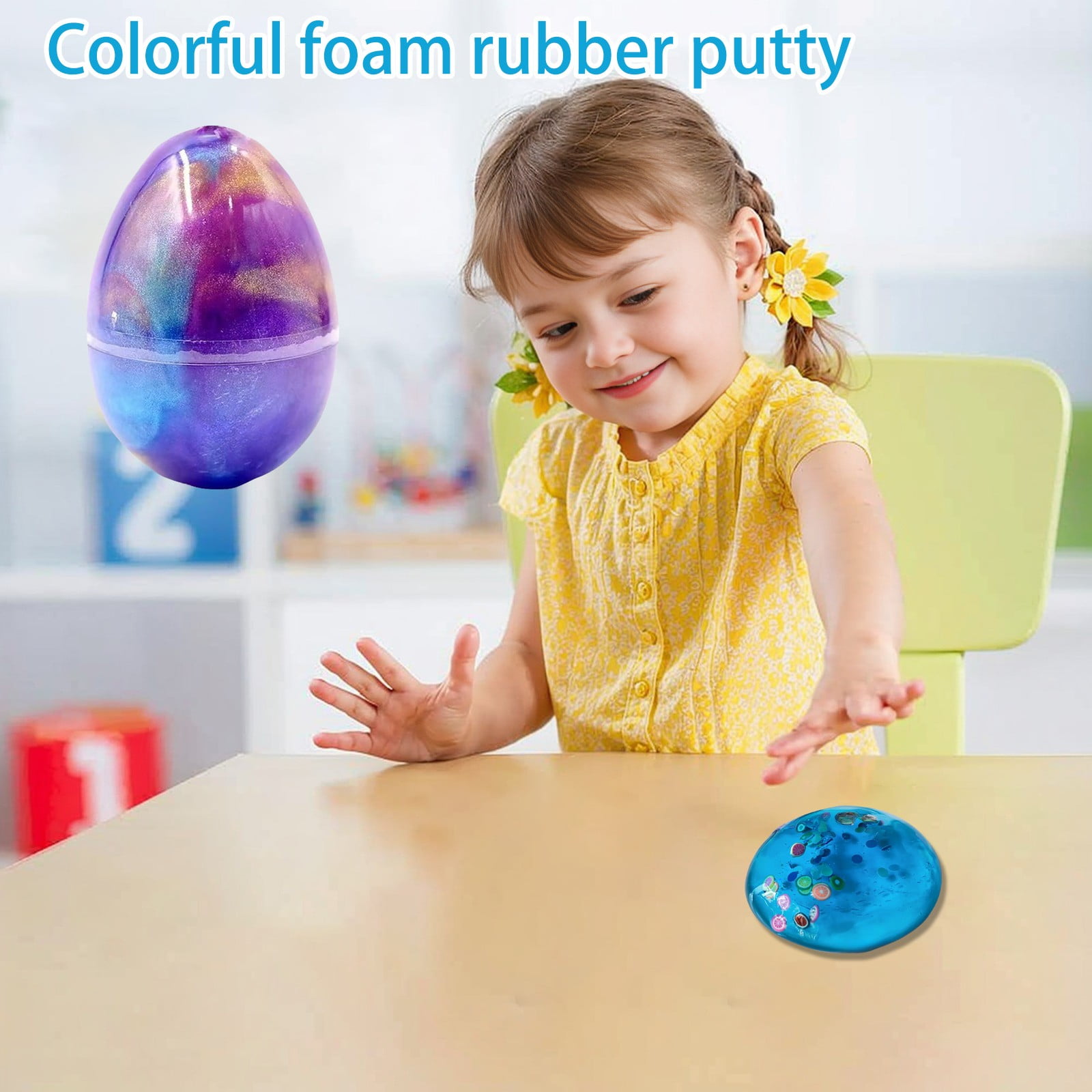 DIY Slime Making Kit for Girls Boys - Birthday Idea for Kids,Slime Egg ...