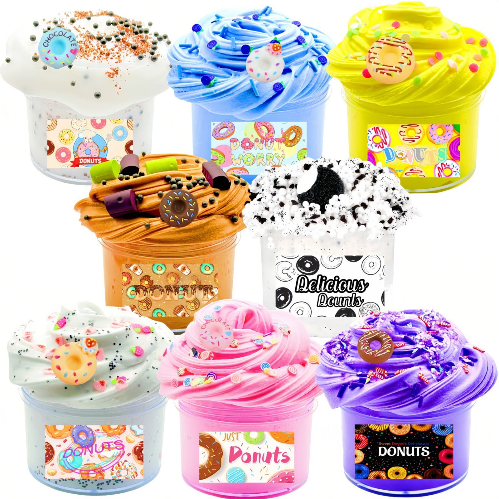 DIY Slime Supplies Fruit Slime Aromatherapy Pressure Children Slime Toy ...