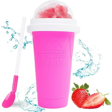 Slushie Cup Maker Squeeze, DIY Quick Frozen Magic Cup Slushy Maker Cup ...