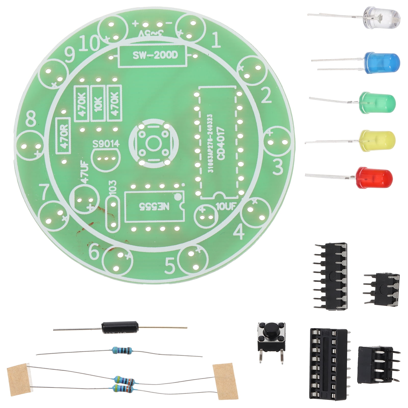 DIY Soldering Kit for Beginners Electronic Kits Practice Soldering with ...