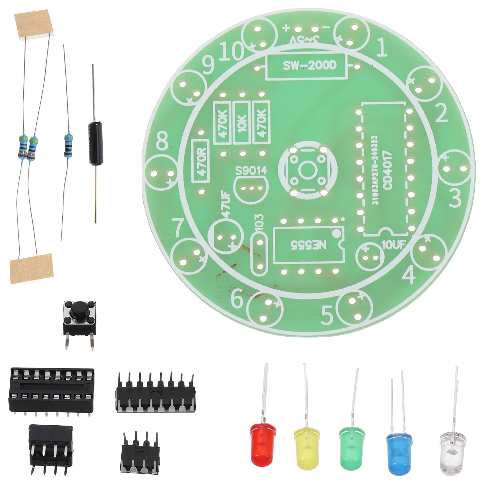 DIY Soldering Practice Kit Soldering Practice Kit DIY Practical ...